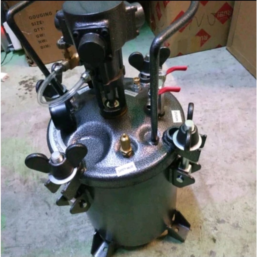 Jual (UTC) paint tank alat pengaduk cat kapasitas 20 liter full set ...