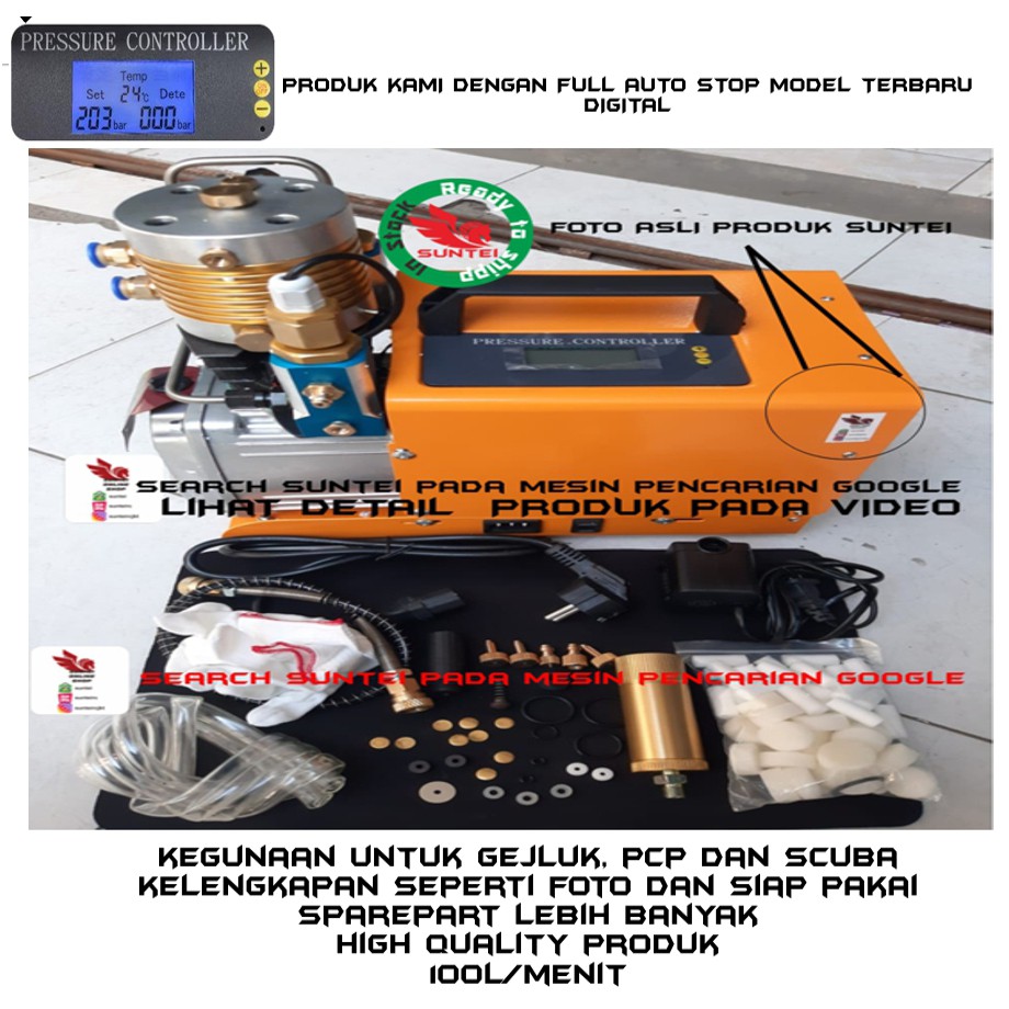 Jual Compressor PCP/ Kompressor PCP/Kompresor PCP/Gejeluk 40mpa/5000PSI ...