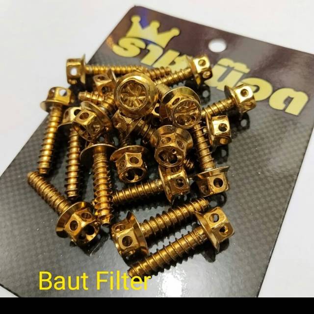 Jual BAUT FILTER FLOWER BAUT FILTER HONDA YAMAHA UNIVERSAL | Shopee ...