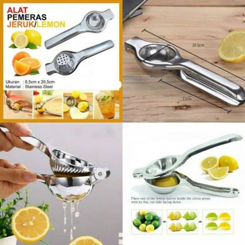 Jual PERASAN JERUK STAINLESS TEBAL MURAH | Shopee Indonesia