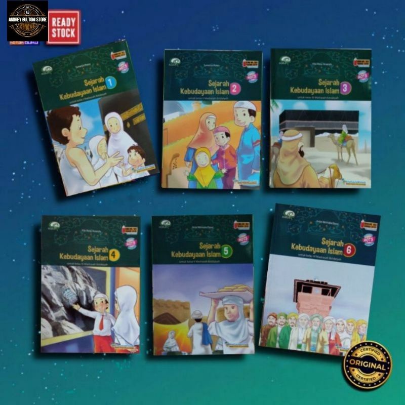 Jual BUKU SKI SD / SEJARAH KEBUDAYAAN ISLAM SD MI KELAS 1 2 3 4 5 6 AQILA HOTS | Shopee Indonesia