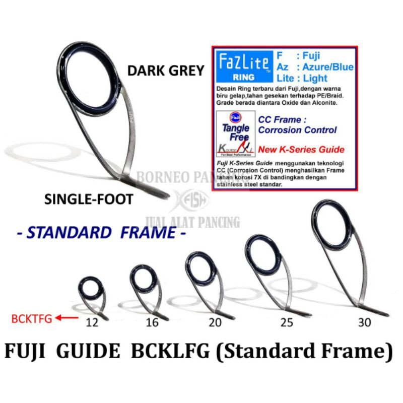 Jual Fuji Guide K-Series BCKLFG Standart Frame ( FAZLITE ) | Shopee ...