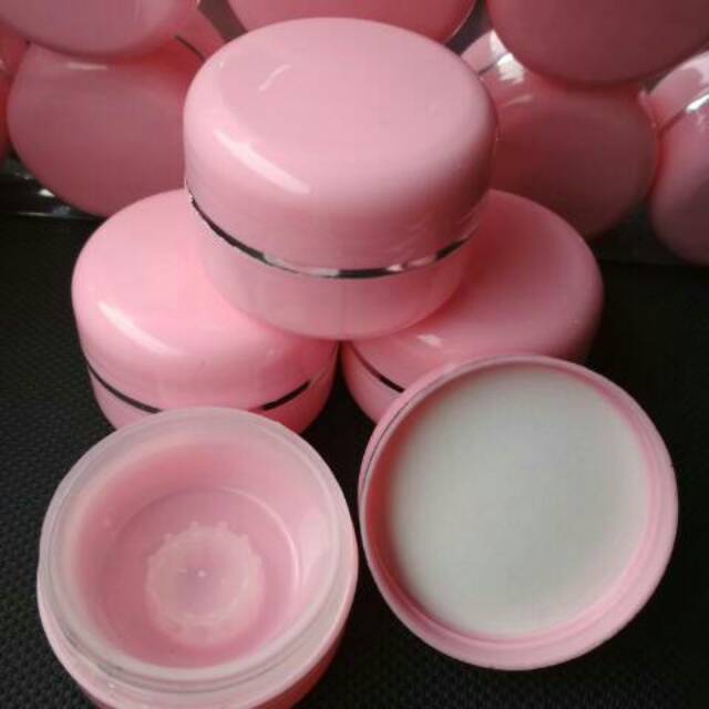 Jual POT KRIM 30gr PINK PINK | Shopee Indonesia
