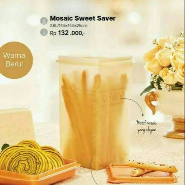 Jual Mosaic sweet saver tupperware | Shopee Indonesia