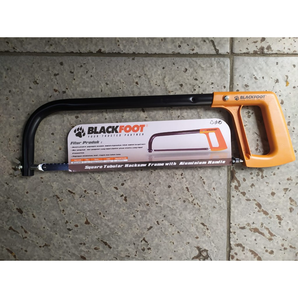 Jual 1 Set | FRAME GERGAJI Besi BLACKFOOT / Gagang PVC / Alat Potong ...
