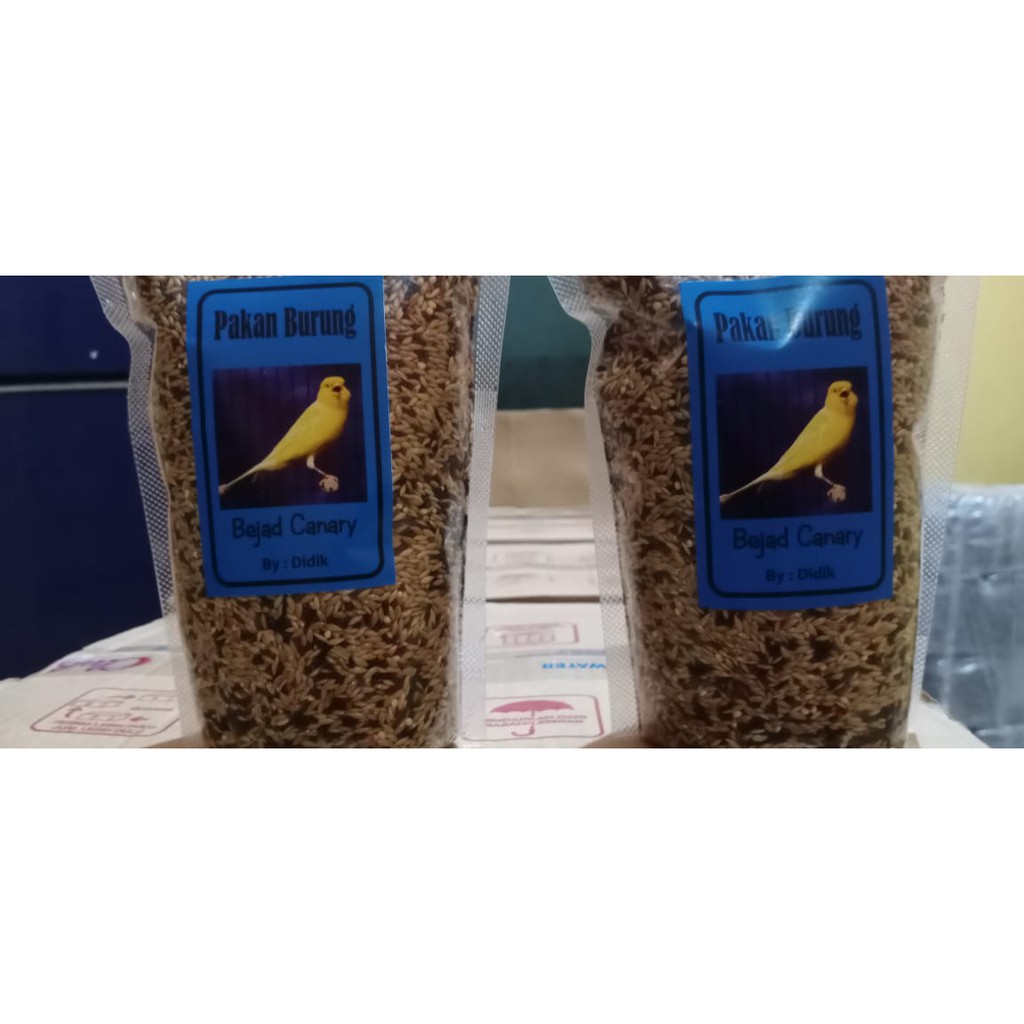 Jual PAKAN BEJAD KENARI 500 gram UNTUK BURUNG KENARI LOVEBIRD DAN ...