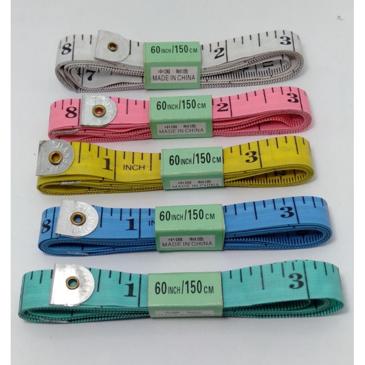 Jual METERAN KECIL / METERAN JAHIT / METERAN PAKAIAN,PANJANG 150 CM (60 ...