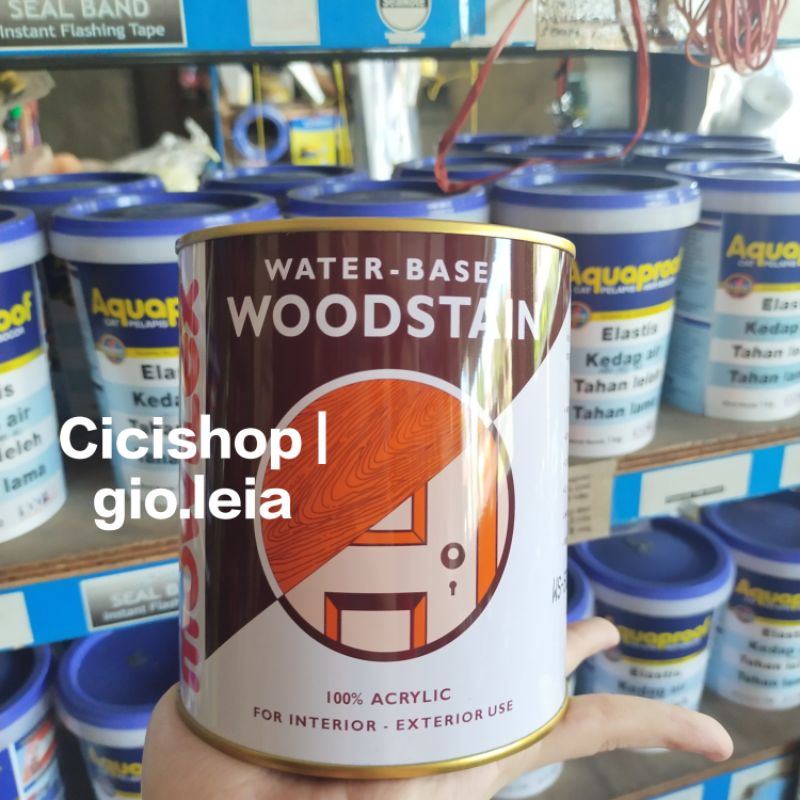 Jual Mowilex woodstain walnut ws-503 , pelitur kayu, politur kayu ...