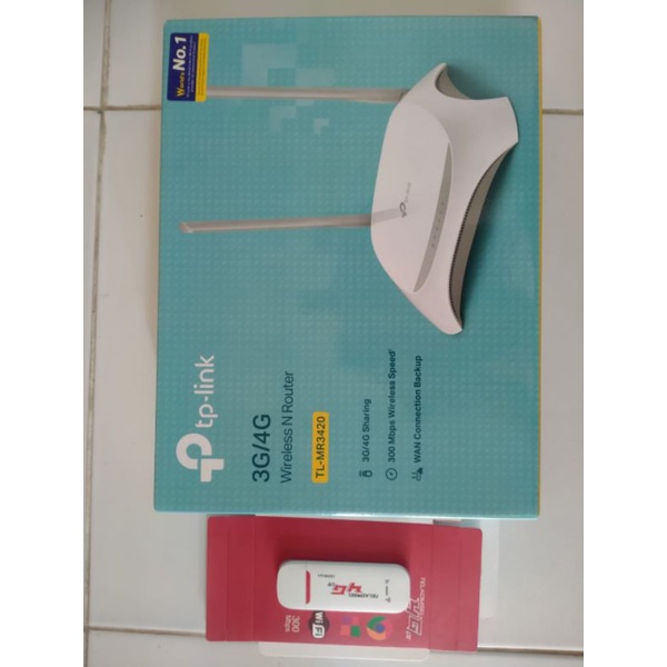 Jual router tp link 3420 dan modem Telkomsel 4G | Shopee Indonesia