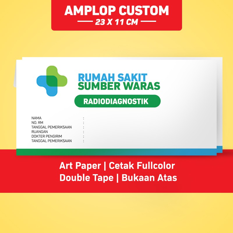 Jual Cetak Amplop Murah Ukuran DL (23 X11cm) | Shopee Indonesia