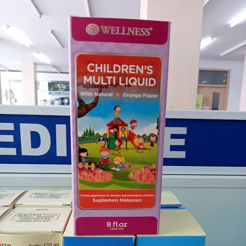 Jual Welness Children Multi Liquid | Shopee Indonesia