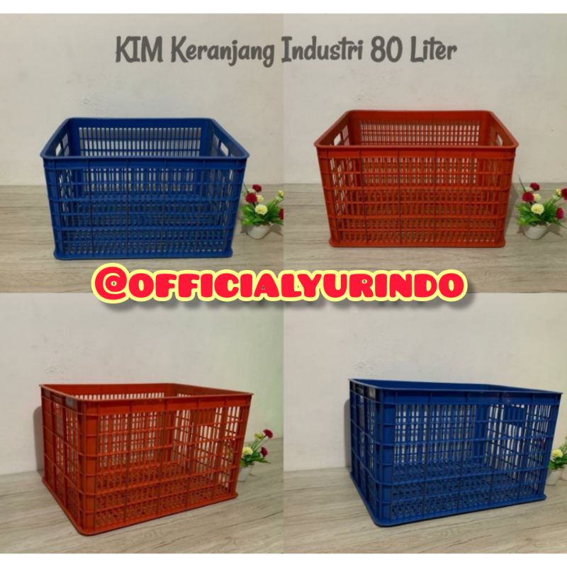 Jual Krat Keranjang Industri 80 Liter Plastik | Shopee Indonesia