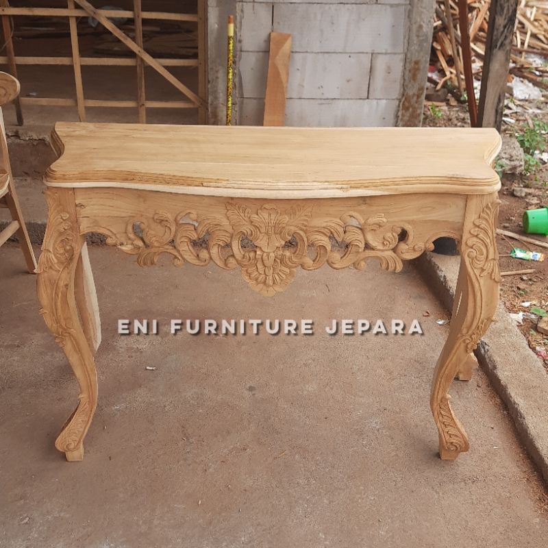 Jual Meja Konsul Ukir Mewah - Meja Tembok Mewah - Meja Konsul Ukir Jati ...