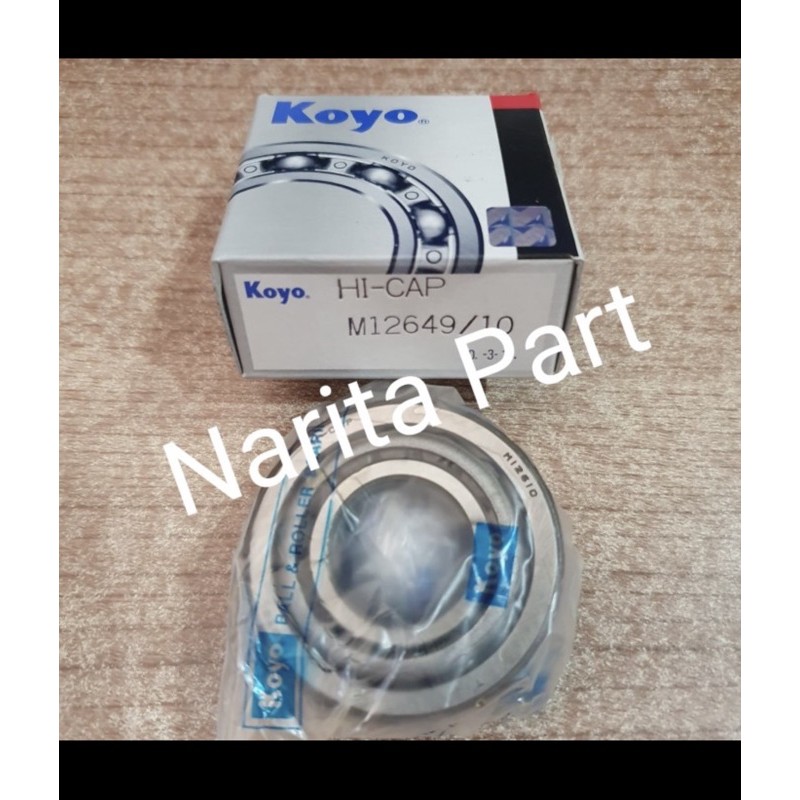 Jual Tapered bearing 12649/10 Koyo Asli Roda depan luar L300 | Shopee ...