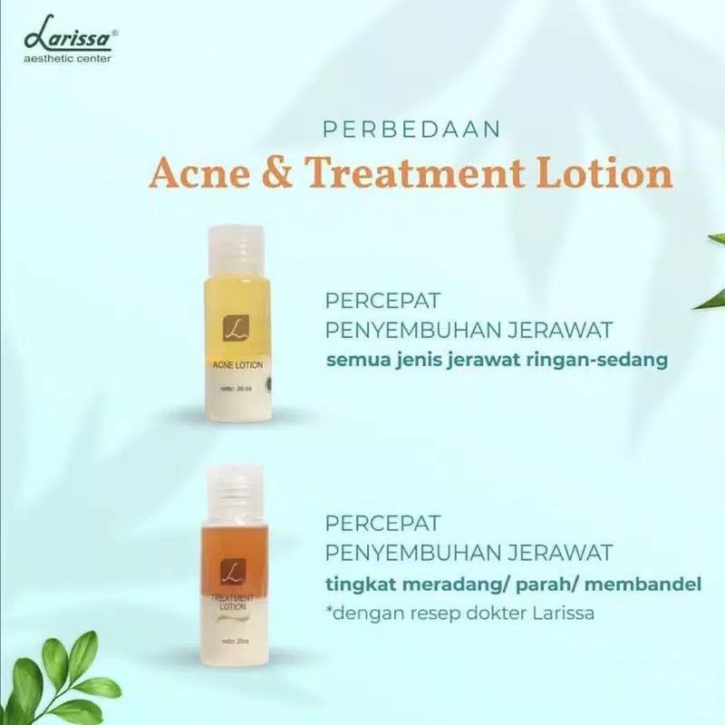 Jual Acne Lotion dan Treatment Lotion - Larissa | Shopee Indonesia