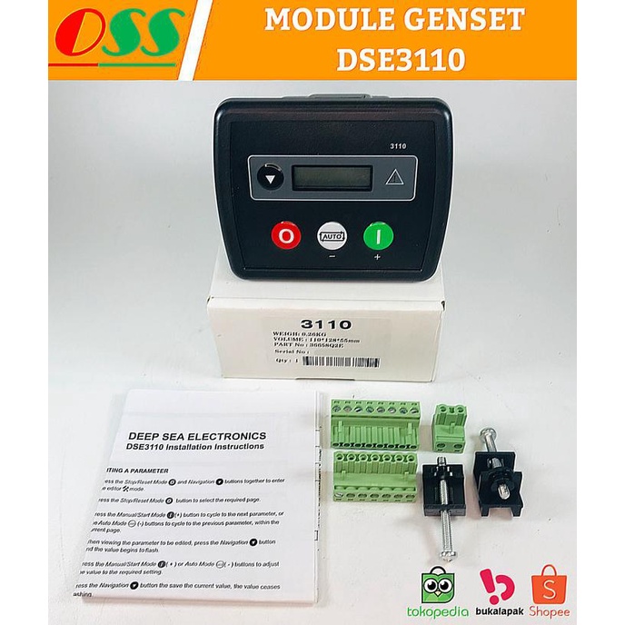 Jual ORIGINAL - MODULE GENSET CONTROLLER OEM 3110 REPLACEMENT DSE3110 ...