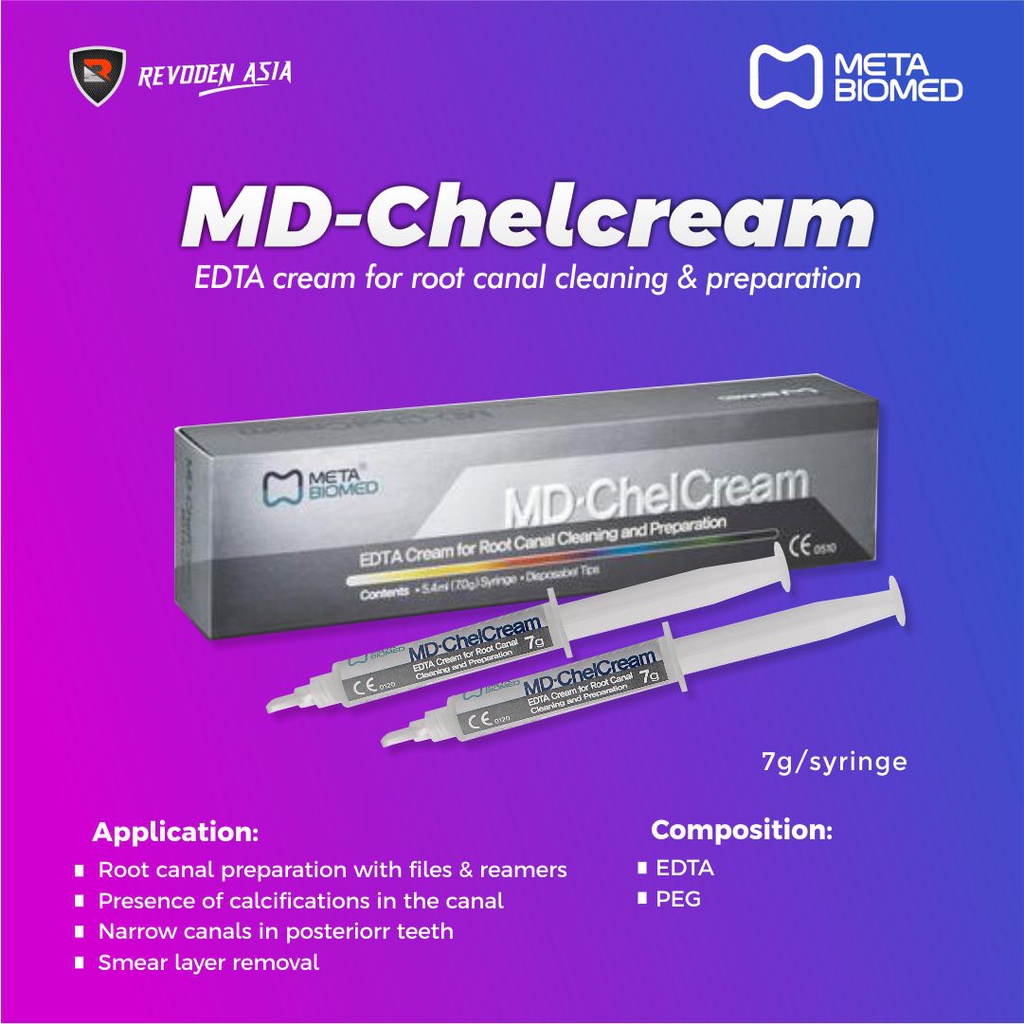 Jual MD-CHELCREAM METABIOMED (1 BOX ISI 2 SYRINGES) | Shopee Indonesia