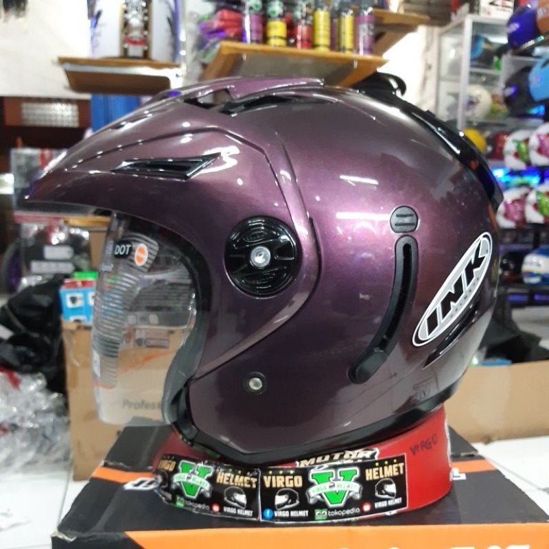Jual INK HELM T1 SOLID DEEP PURPLE / BLACK ORIGINAL INK | Shopee Indonesia