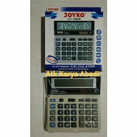 Jual Joyko Calculator CC-868 Original 100% | Shopee Indonesia