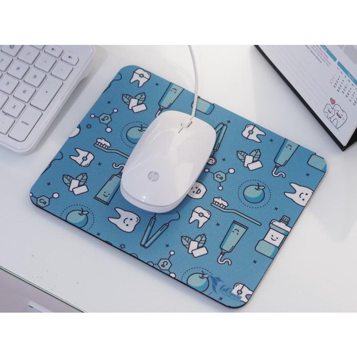Jual Mouse pad dental clinic tooth doodle gigi lucu aksesoris drg ...