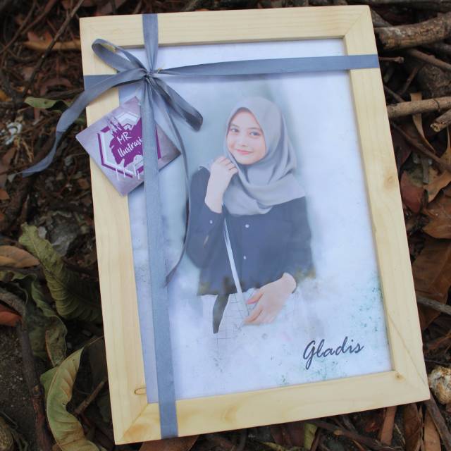 Jual Frame kayu jati belanda | Shopee Indonesia