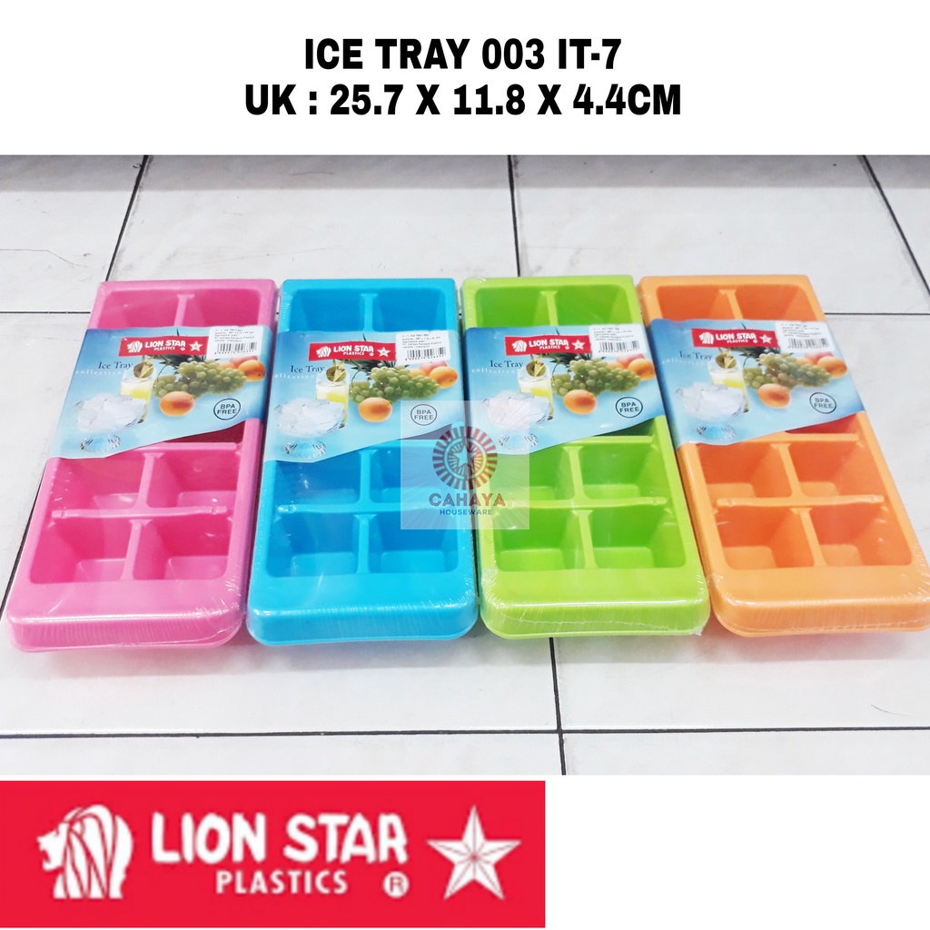 Jual Cetakan Es Batu Lion Star Ice Cube Tray 003 IT-7 Tempat Cetak Ice ...