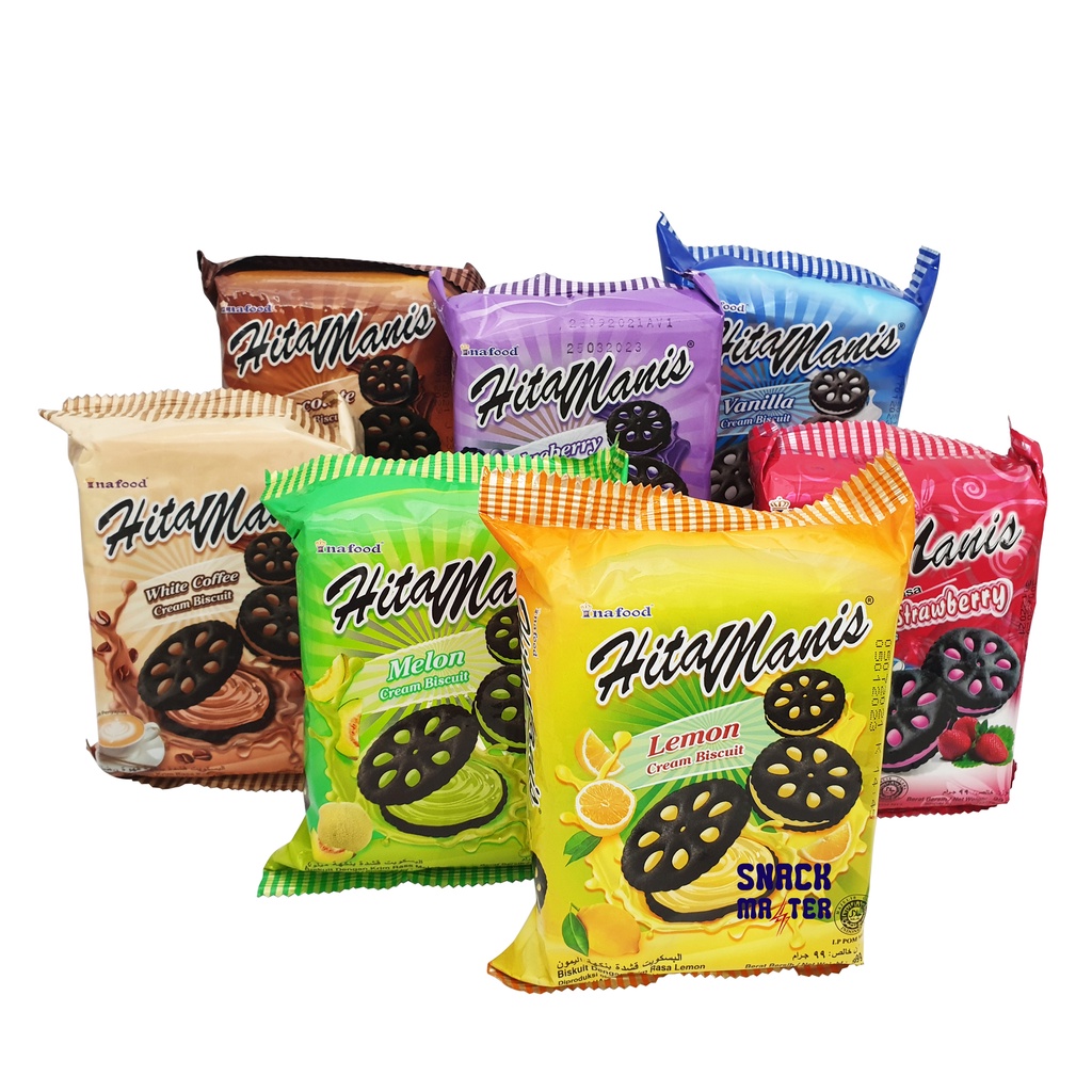 Jual Inafood Hitam Manis Cream Biskuit - Netto 94 gr | Shopee Indonesia