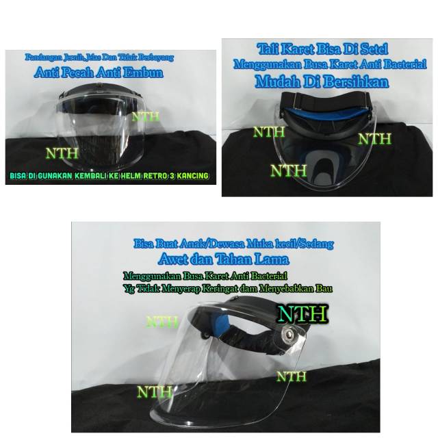 Jual Face shield APD Pelindung Wajah | Shopee Indonesia