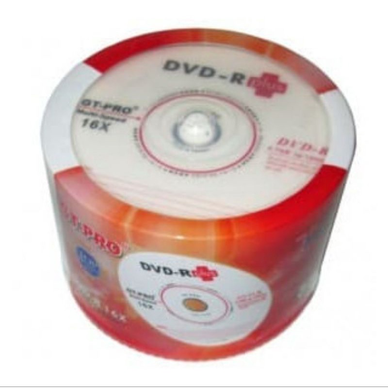 Jual DVD-R 16X GT-PRO PLUS TABUNG ISI 50 KEPING | Shopee Indonesia