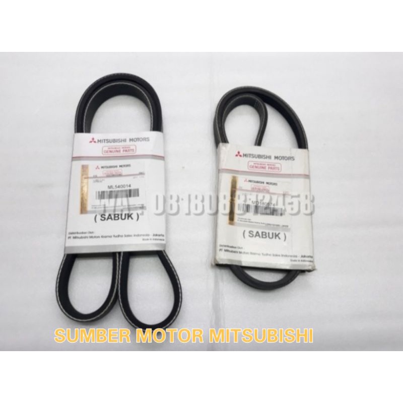 Jual Van Belt Fanbelt Vanbelt SET Original Asli Mitsubishi Lancer Evo 3 ...