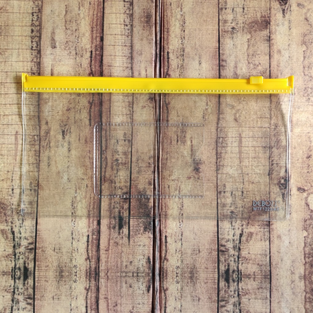 Jual Map Plastik Ziplock Debozz A6 - Zipper Bag Tahan Air A6 - Map ...