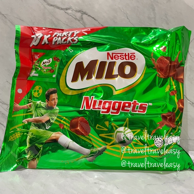 Jual Nestle Milo Nuggets Fun Packs 15gr x 10pc Share Pack Milo Nugget ...
