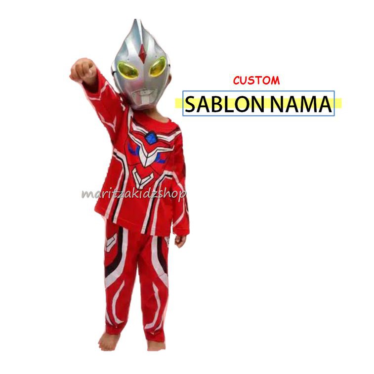 Jual Baju / Pakaian Anak / Kostum superhero Ultraman 1-10 tahun ...