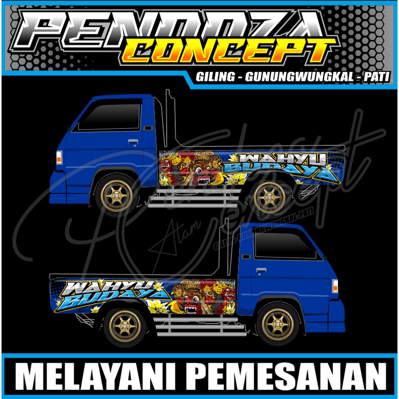 Jual STIKER BAK SAMPING L300/STIKER DECAL | Shopee Indonesia Jual STIKER BAK SAMPING L300/STIKER DECAL | Shopee Indonesia
