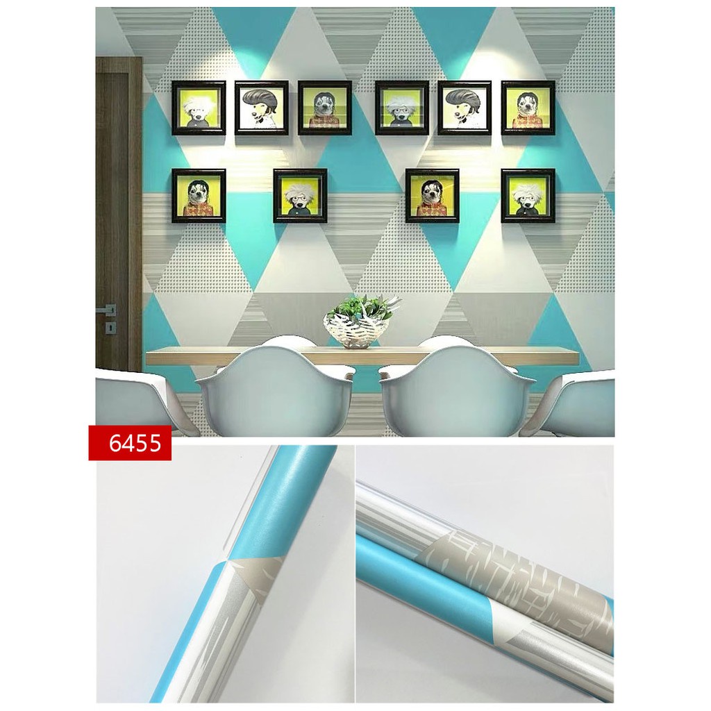 Jual wallpaper dinding stiker murah / dekorasi dinding 45 x9m ...