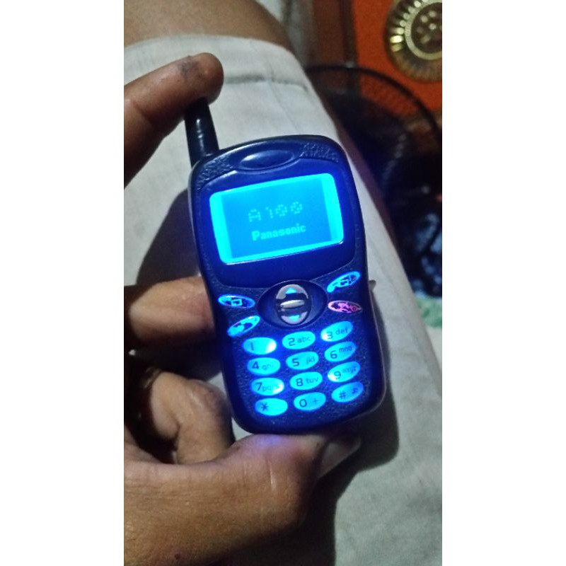 Jual panasonic a100 segel , hp jadul unik antik hp mini | Shopee Indonesia