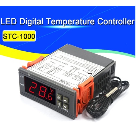 Jual Thermostat Termostat Digital STC1000 STC-1000 STC 1000 Temperature Control Controller Suhu ...