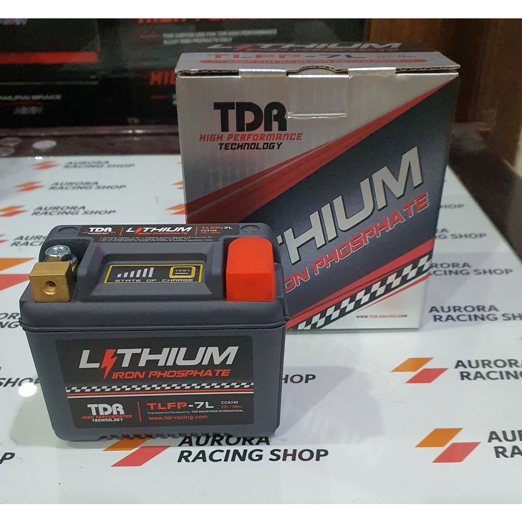 Jual AKI MOTOR TDR LITHIUM IRON PHOSPHATE ( LifeP04 ) BATTERY TLFP - 7L ...