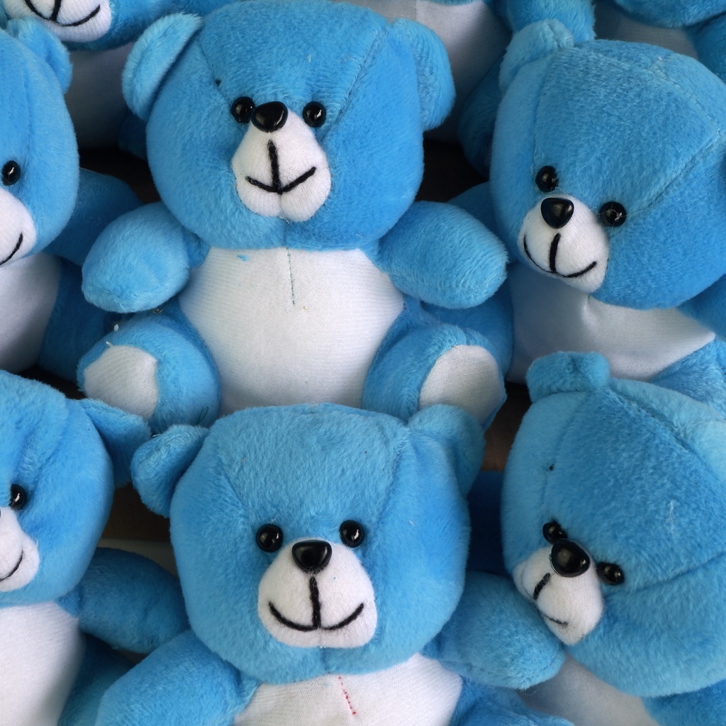 Jual Boneka Beruang Teddy Bear Biru - Boneka Mini Teddy Bear Cocok ...