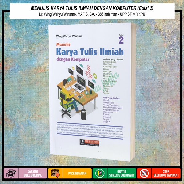 Jual Buku Menulis Karya Tulis Ilmiah dengan Komputer (Edisi 2) - Dr ... Jual Buku Menulis Karya Tulis Ilmiah dengan Komputer (Edisi 2) - Dr ...