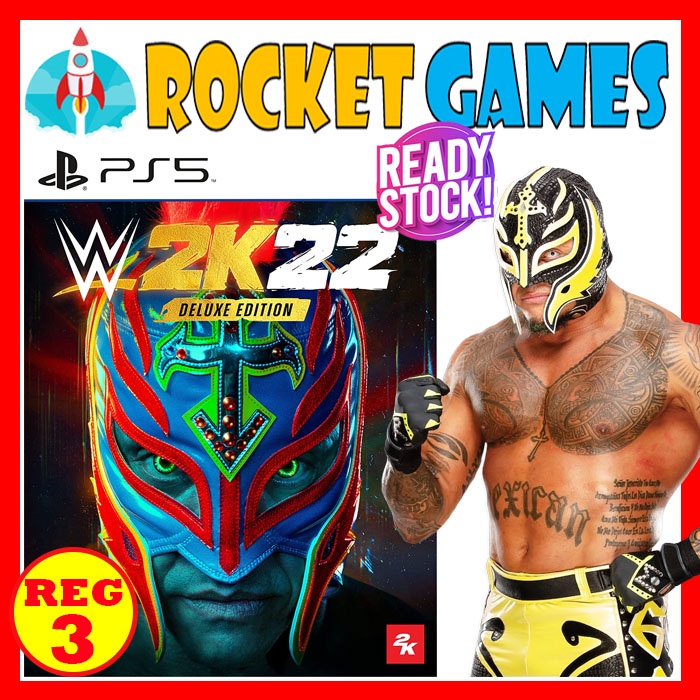 Jual PS5 WWE 2K22 Deluxe Edition / WWE 2022 / WW2k22 / W2K22 Deluxe ...