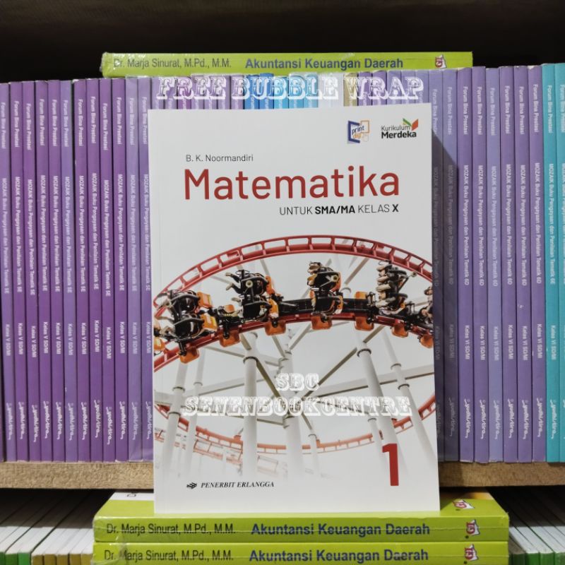 Jual Buku Matematika Kelas 1/X 10 SMA Erlangga Kurikulum Merdeka | Shopee Indonesia