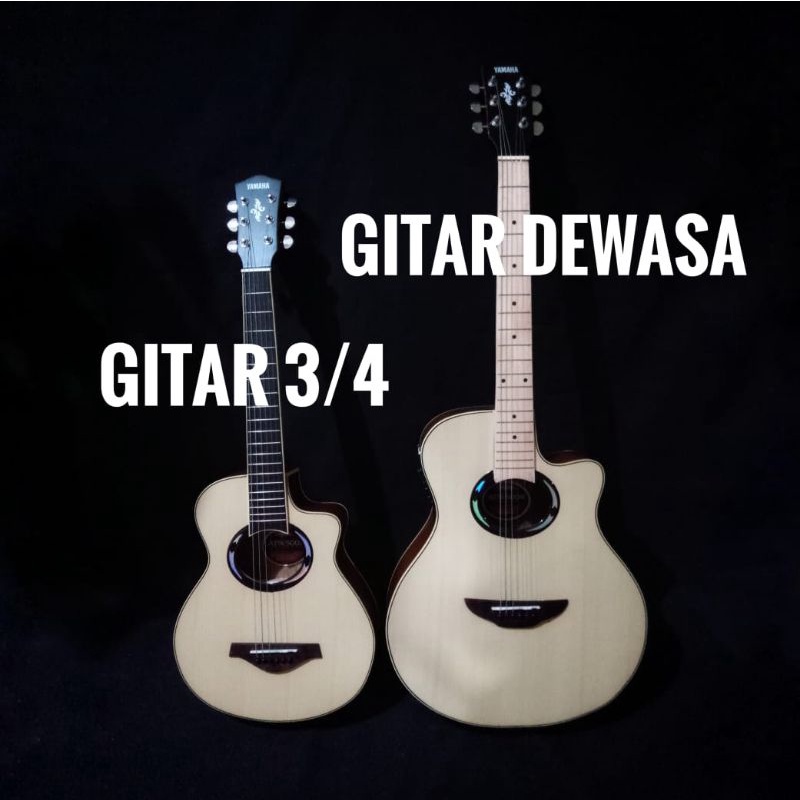 Jual GITAR AKUSTIK UKURAN 3/4 APX T2, SUDAH TANAM BESI, FREE PACKING ...
