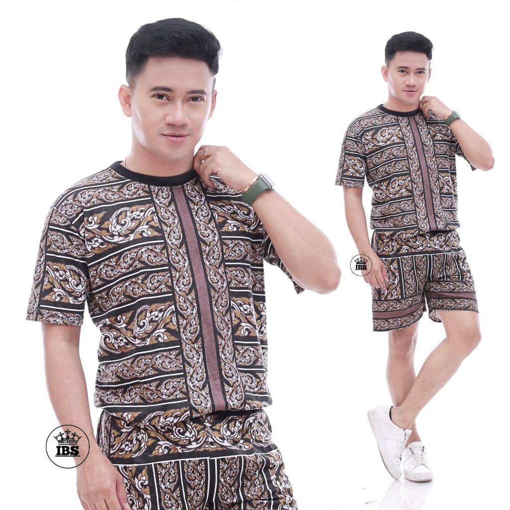 Jual Kaos Batik Etnik / kaos oblong wanita / kaos etnik pria / baju ...
