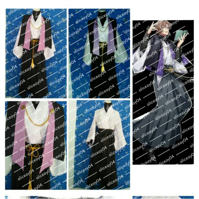 Jual Hypnosis Mic Costume Cosplay Jinguji jakurai / Yumeno gentaro ...