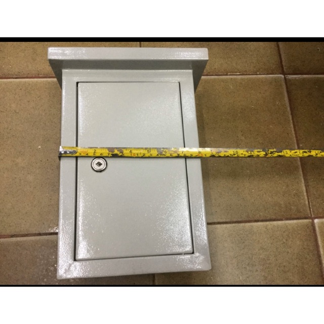 Jual Box panel 20 x 30 x 12 cm tebal plat 0,9 mm / box panel outdoor ...