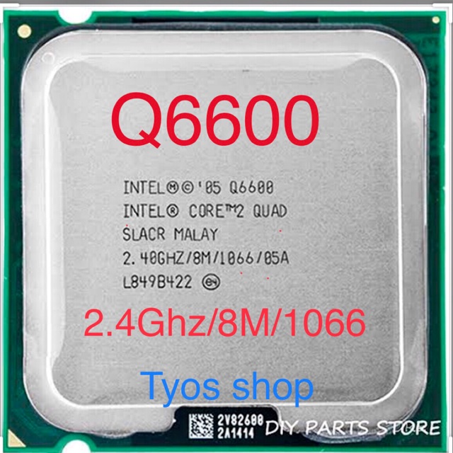 Jual Procesor intel core 2 Quad Q6600 - Procie Processor Quadcore Q6600 ...
