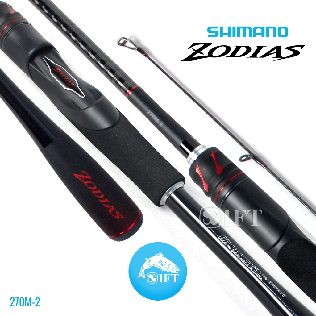 Jual Joran SHIMANO ZODIAS | Fuji Alconite + SiC | Hi Power X blanks | CI4+ Seat | Spinning ...