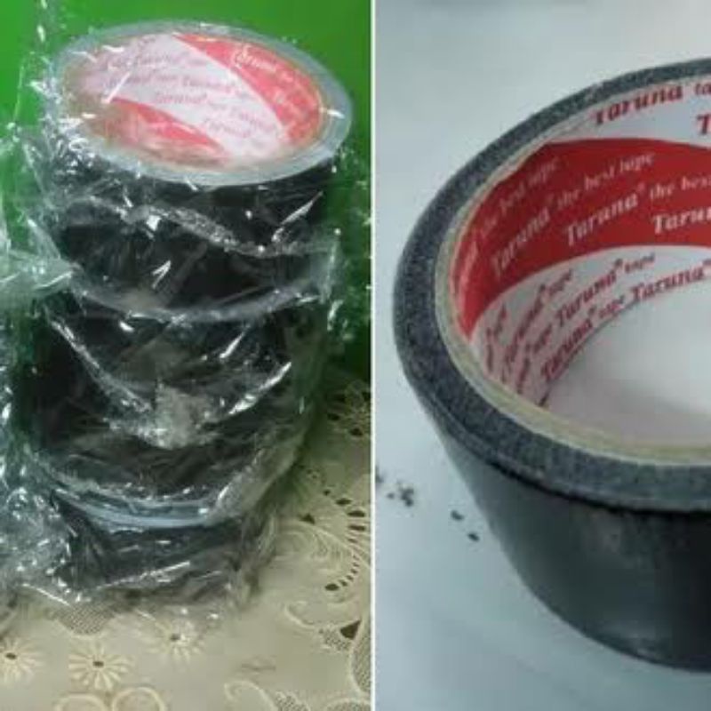 Jual Lakban Kain Hitam / Isolasi Hitam / Solasi Hitam / Cloth Tape ...
