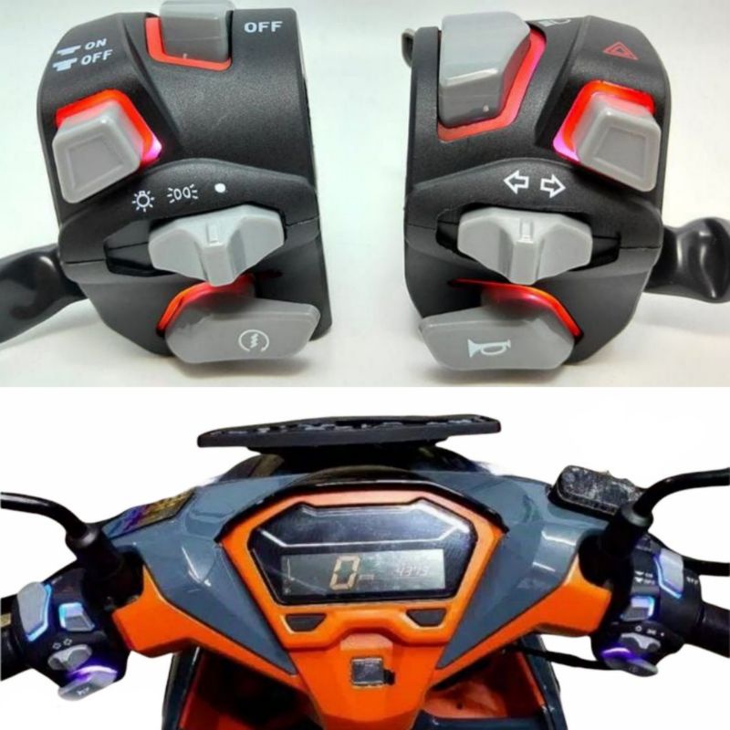 Jual Saklar Set Click Vietnam Plus Lampu Led Saklar Holder Swtich 1 ...